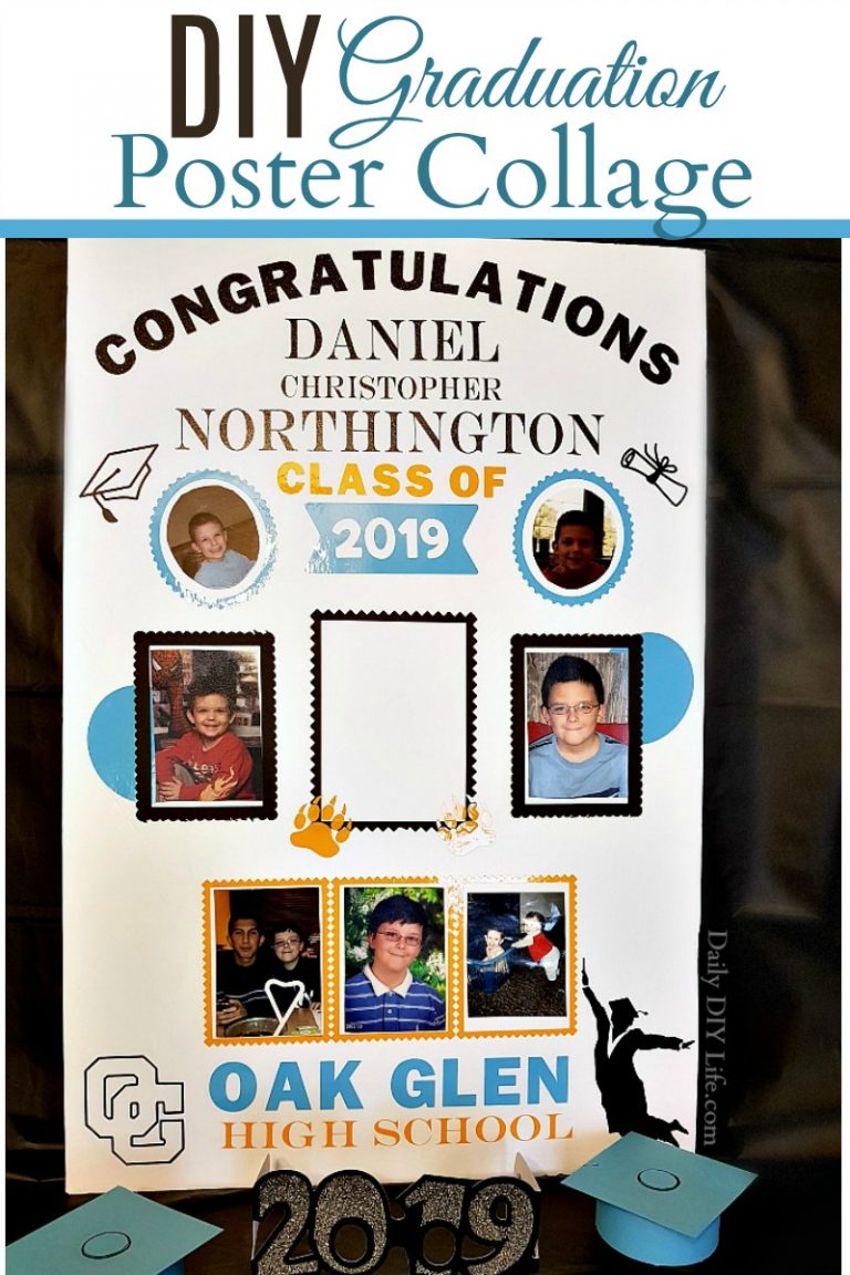 Handmade Graduation Poster Ideas {Cricut Poster Board Projects}