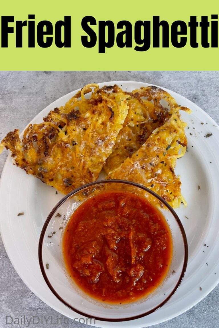 Easiest Fried Spaghetti Recipe